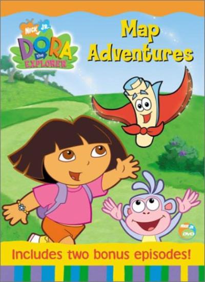 DORA THE EXPLORER - Map Adventures DVD Fast Free UK Postage ...