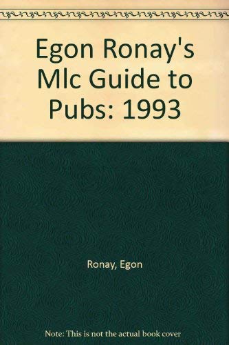 Egon Ronay's Mlc Guide to Pubs: 1993 By Egon Ronay 9780330329422 | eBay UK