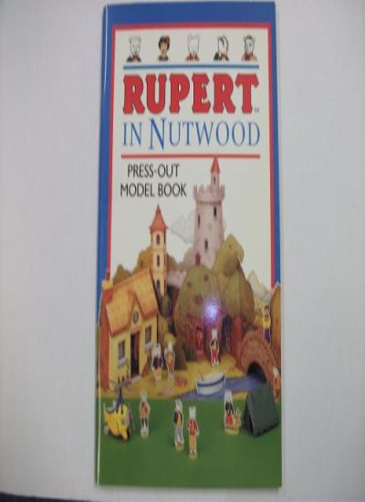 Rupert in Nutwood Press Out Model Book By Mary Risk 9780416187939 | eBay