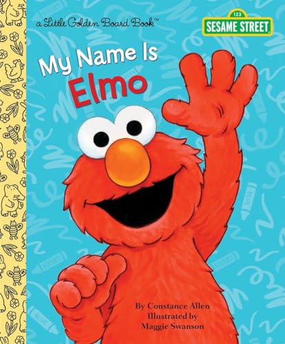 LGB My Name Is Elmo (Sesame Street) (Little Golden Book) By Constance ...