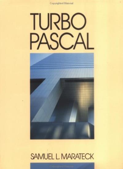 Turbo PASCAL By Samuel L. Marateck 9780471605478 | eBay UK