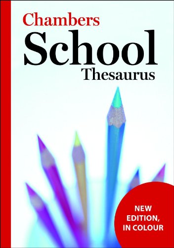 Chambers School Thesaurus By Chambers (ed.) 9780550104526| eBay