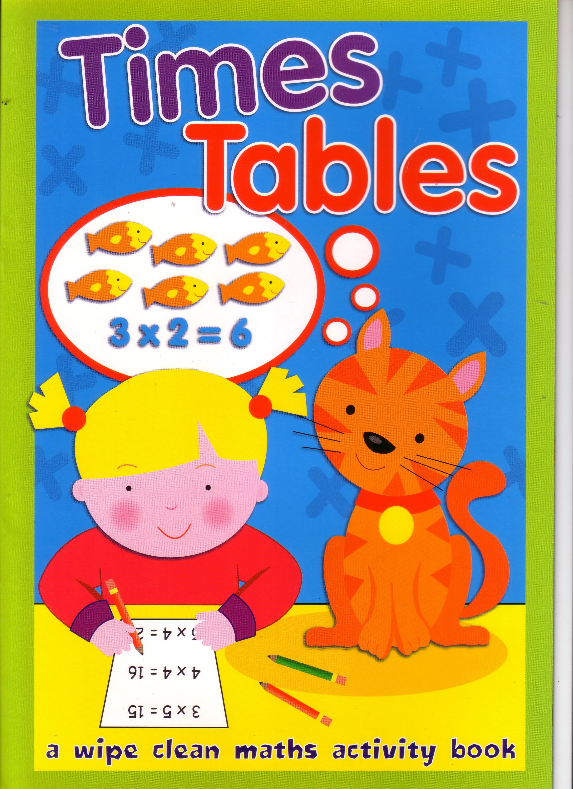 Times Tables - Wipe Clean Maths Activity Book 710513143 | eBay UK