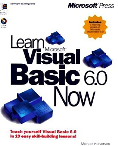 Learn Visual Basic 6.0 Now (Learn Now) By Michael Halvorson ...