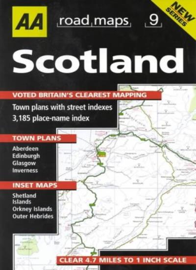 Scotland (AA Road Maps) By A R E Sinclair 9780749522520 | eBay UK