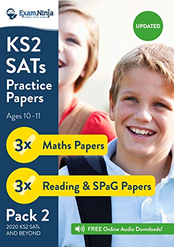 2020 KS2 SATs Practice Papers - Pack 2 (English Reading, SPaG & Maths ...