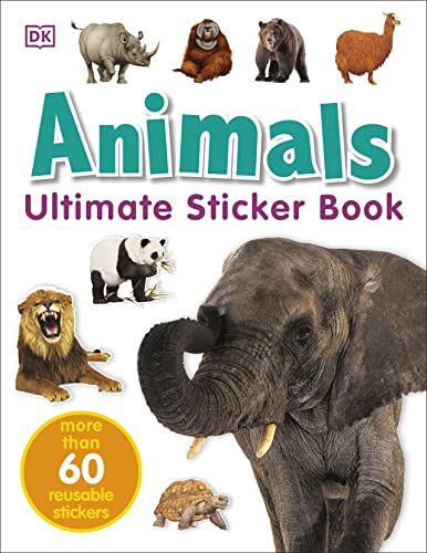 Animal Ultimate Sticker Book (Ultimate Stickers) By Dorling Kindersley ...