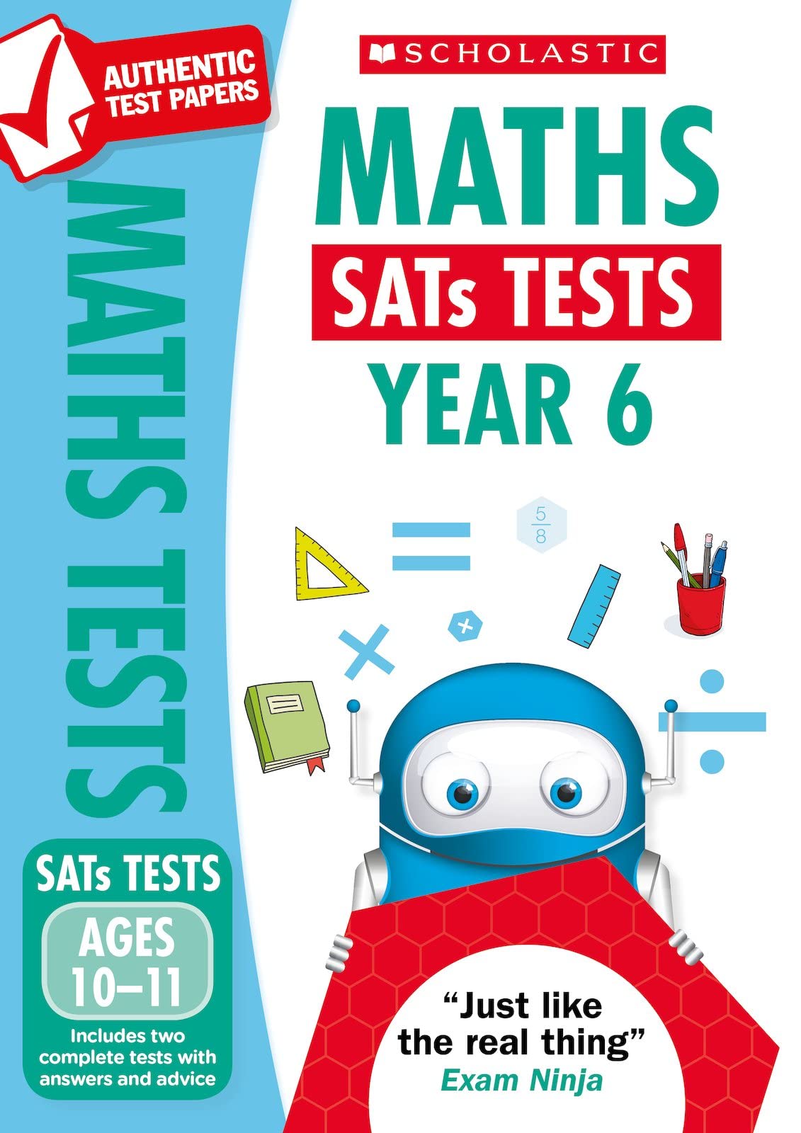 Maths Test - Year 6 (National Curriculum SATs Tests) By Paul Hollin ...