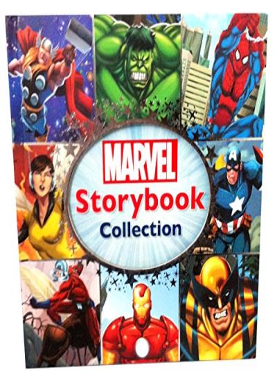 Marvel Storybook Collection - Thor, Spiderman, Captain America, The ...