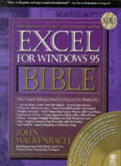 EXCEL for Windows 95 Bible By Walkenbach 9781568844954 | eBay