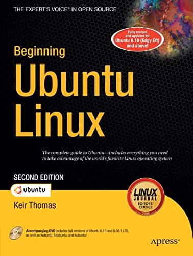 Beginning Ubuntu Linux: Book/DVD Package 2nd Editon: From Novice to Professiona 9781590598207 ...