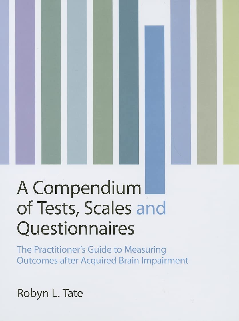 A Compendium of Tests, Scales and Questionnaires: The Practitioner's ...