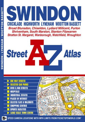Swindon Street Atlas (A-Z Street Maps & Atlases) By Geographers A-Z Map ...