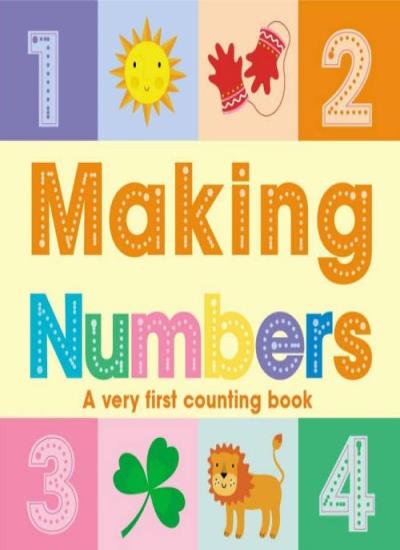 Making Numbers: A Very First Counting Book By Roberta Butler, Jo Moon ...