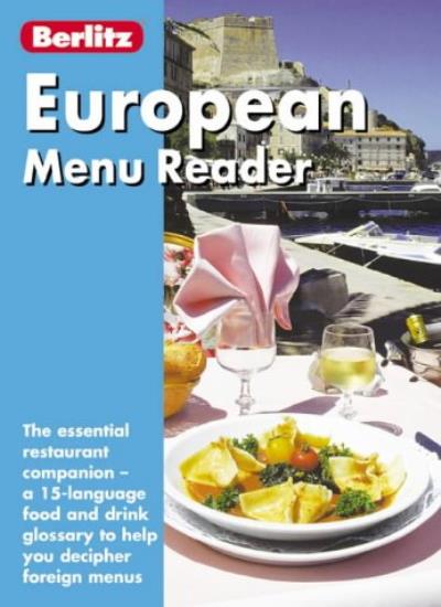 European Berlitz Menu Reader (Berlitz Phrasebooks) | eBay